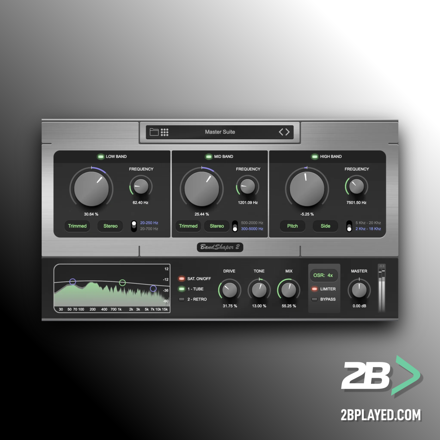 2B Played Music - Creative Audio Plugins