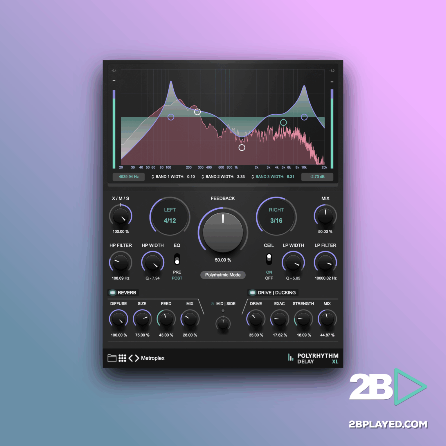 2B Played Music - Creative Audio Plug-ins